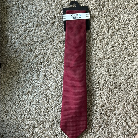 croft & barrow | Accessories | Croft Barrow Red Classic Tie | Poshmark